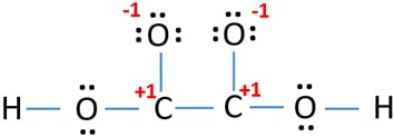 Oxalic Acid (H2C2O4) Lewis Structure, Steps of Drawing